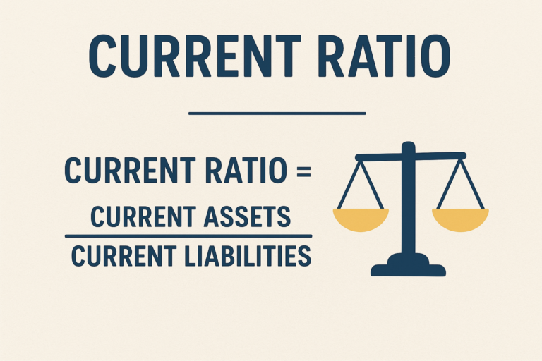 What Is Current Ratio? Definition, Formula, Example, and Importance Explained - indiainvesthub.in